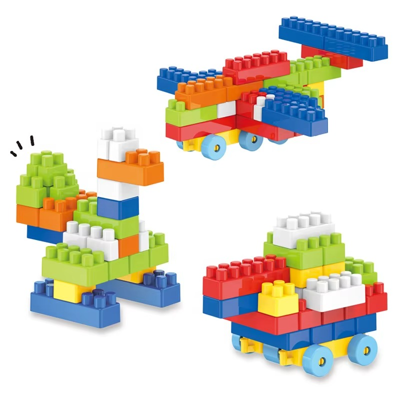 120PCs Cartoon Duck Boy Building Blocks – La3yunak
