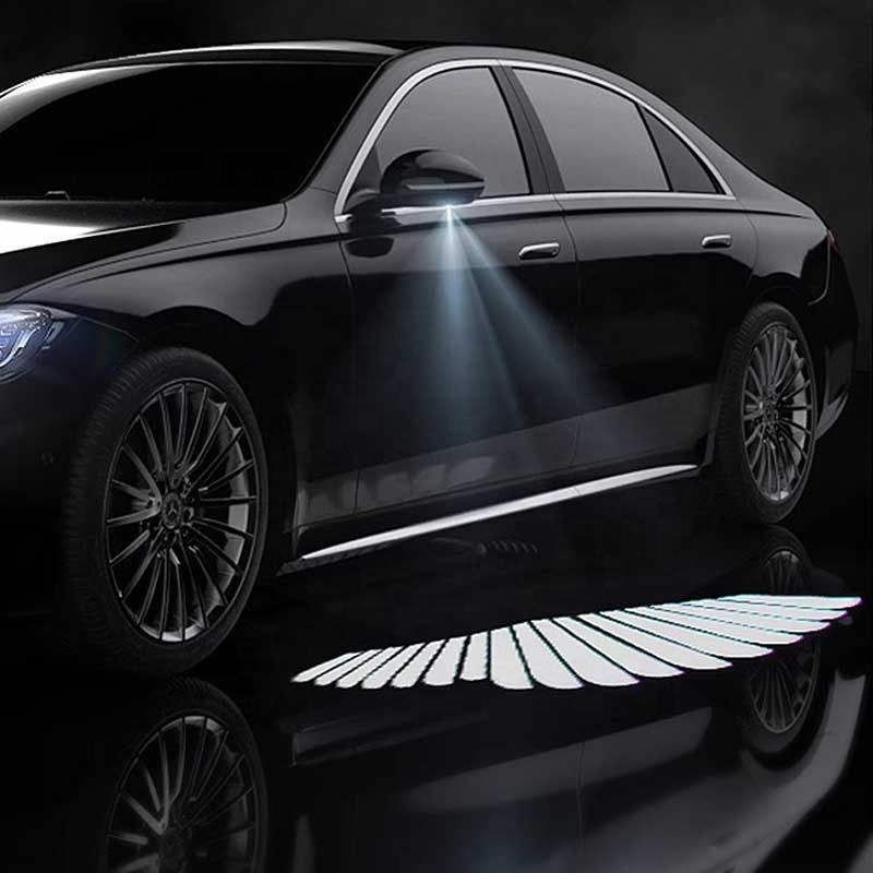 Light Car Laser Spot Projection Angel Wings – La3yunak